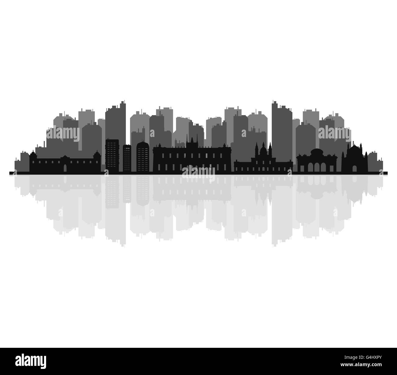 City skyline madrid spain Cut Out Stock Images & Pictures - Alamy