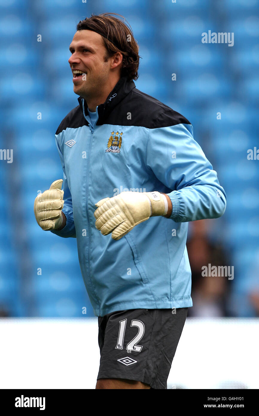 Manchester city goalkeeper stuart taylor hi-res stock photography and ...