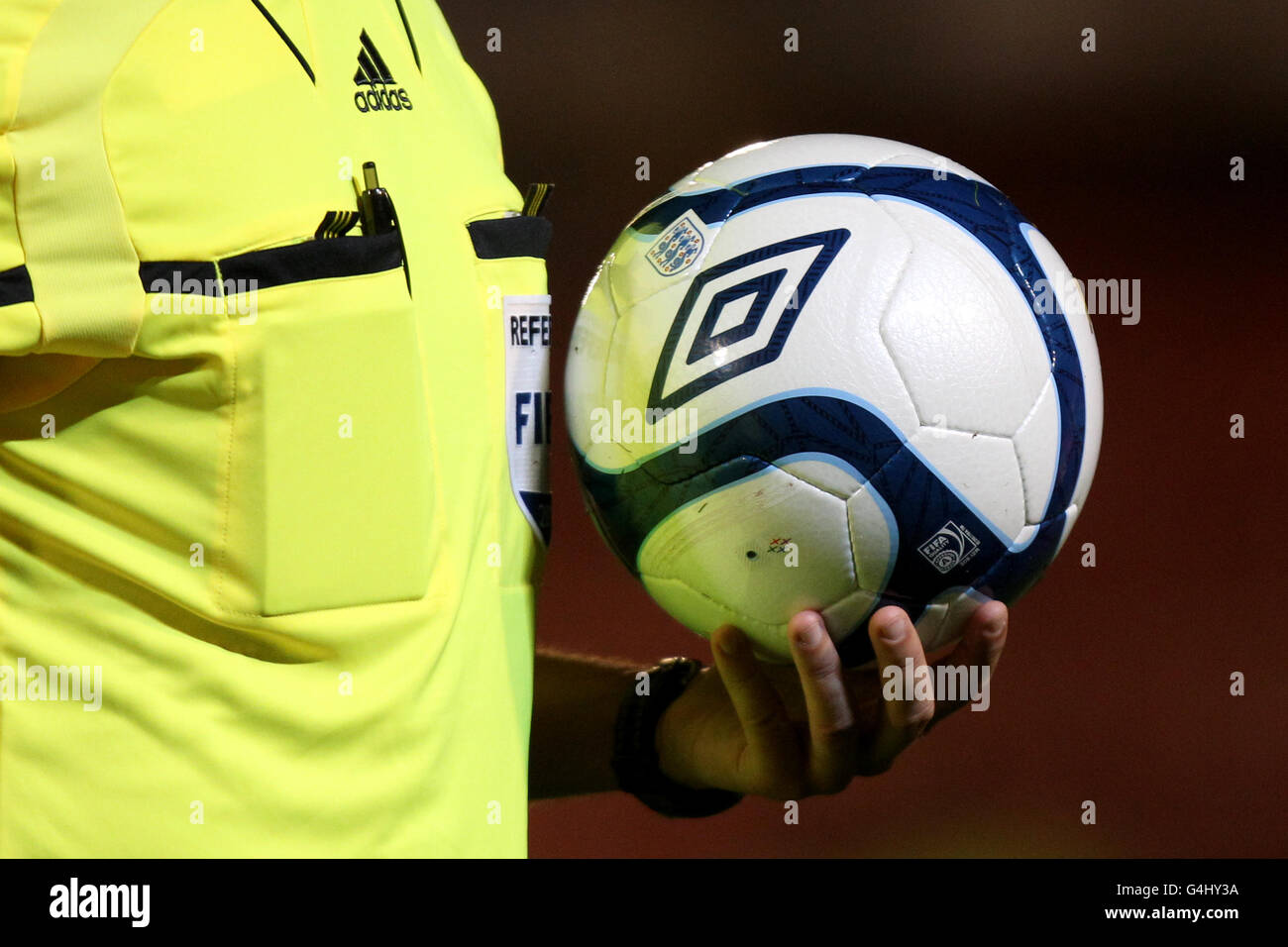 Football referee badge england hi-res stock photography and images - Alamy