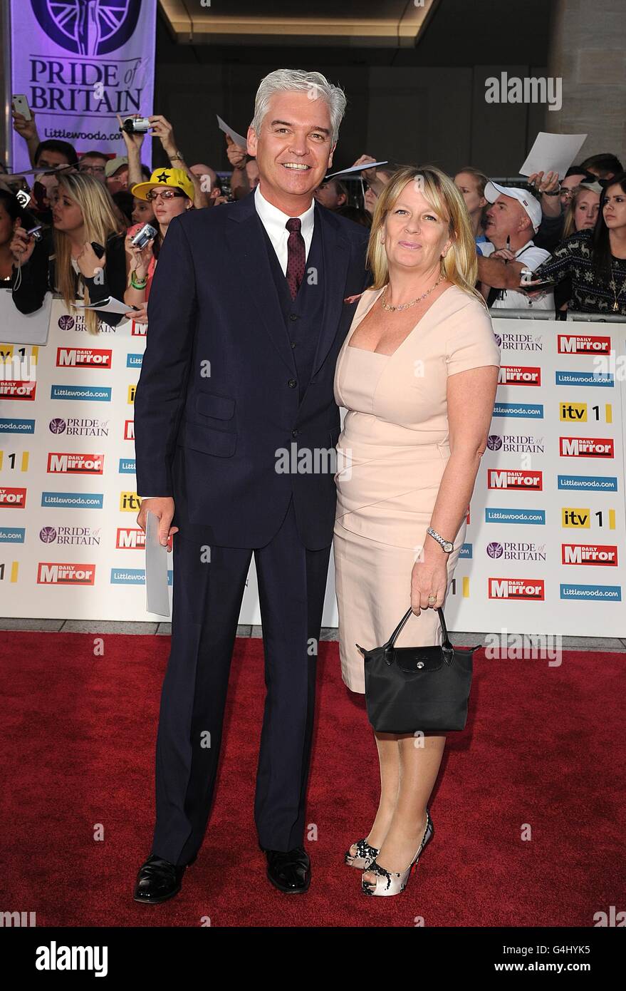 Phillip schofield wife stephanie schofield hi-res stock photography and ...