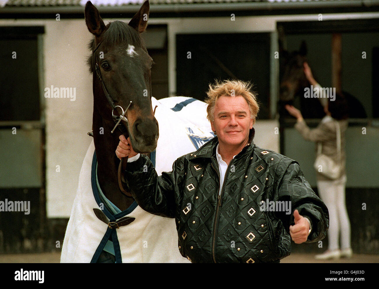 Freddie Starr, whose horse Minnehoma was the winner of the 1994 Grand ...