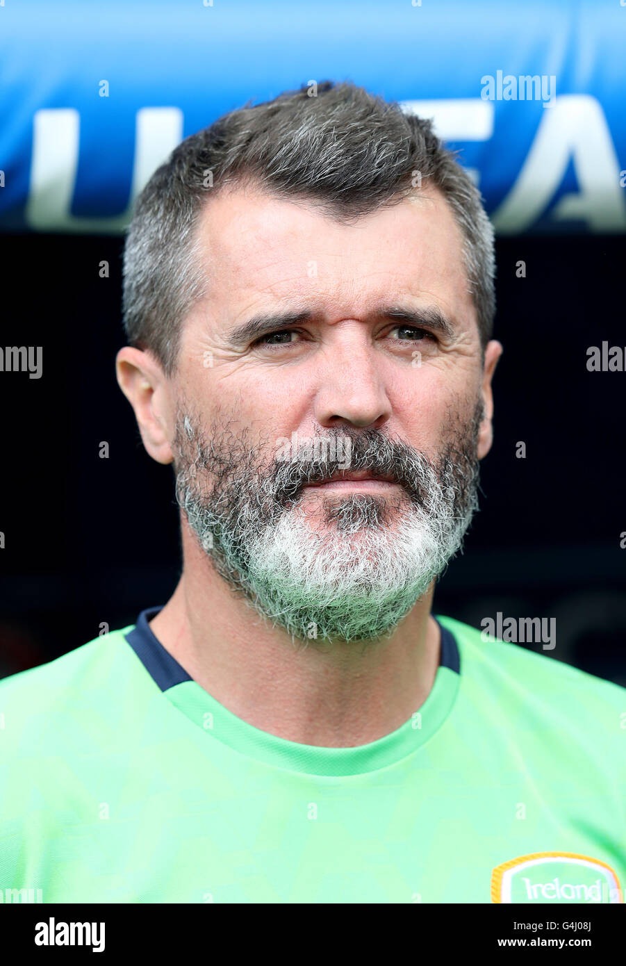 Republic of Ireland assistant manager Roy Keane during the UEFA Euro ...