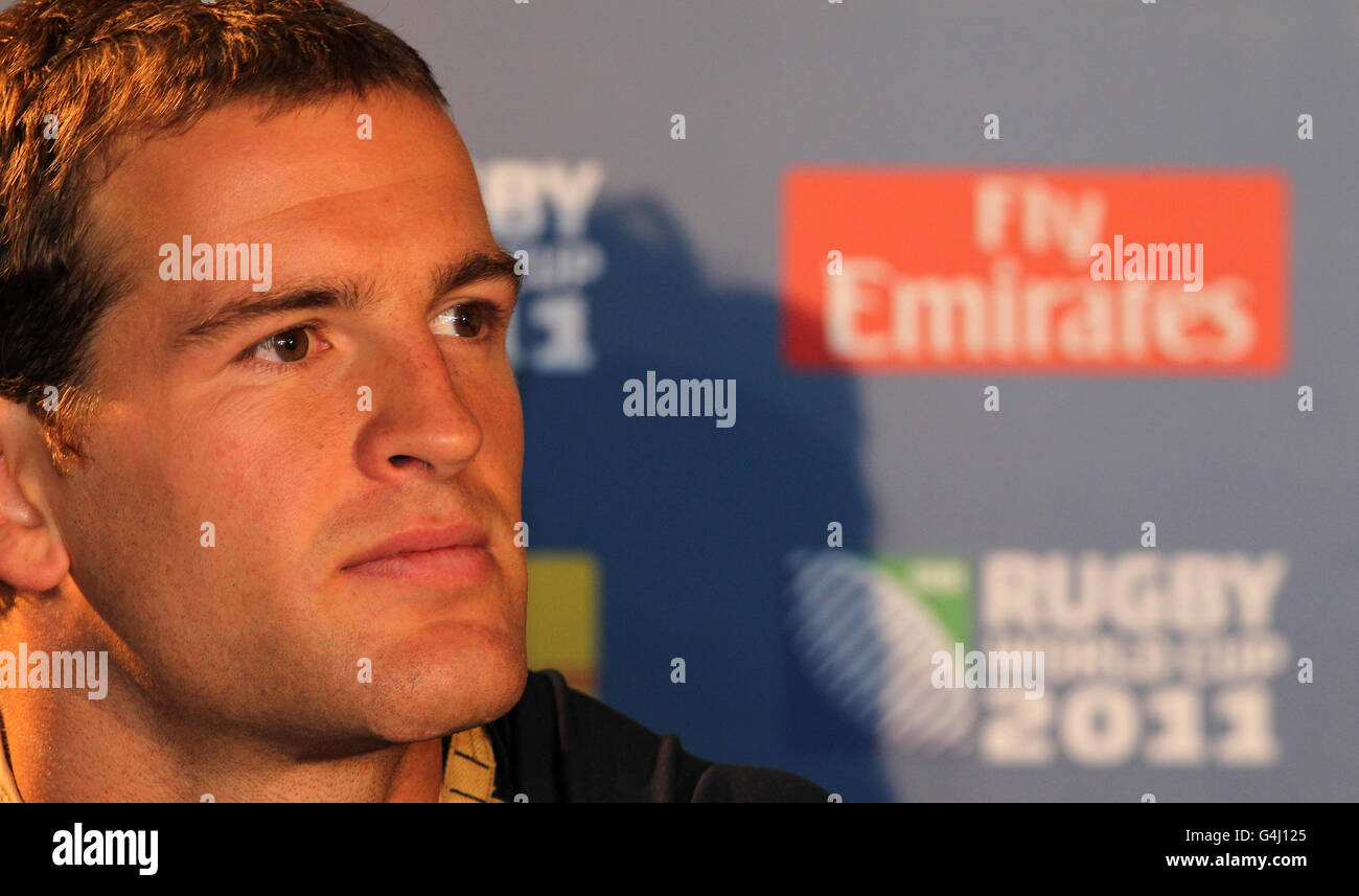 Scotlands rory lamont press conference rugby park stadium hi-res stock ...