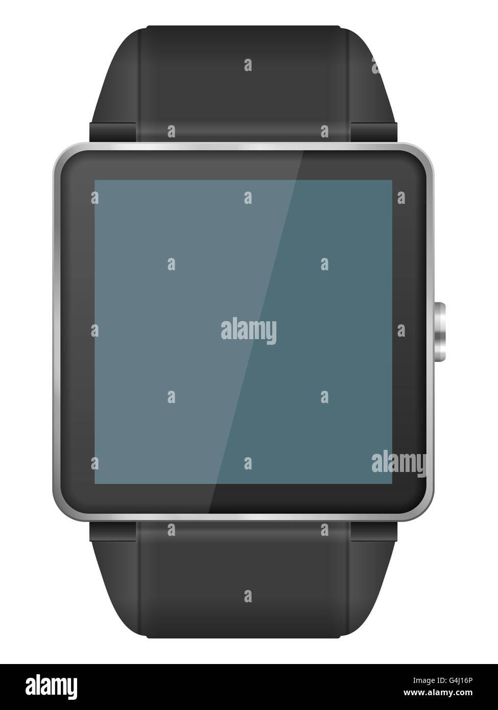 Smart watch on a white background Stock Photo - Alamy