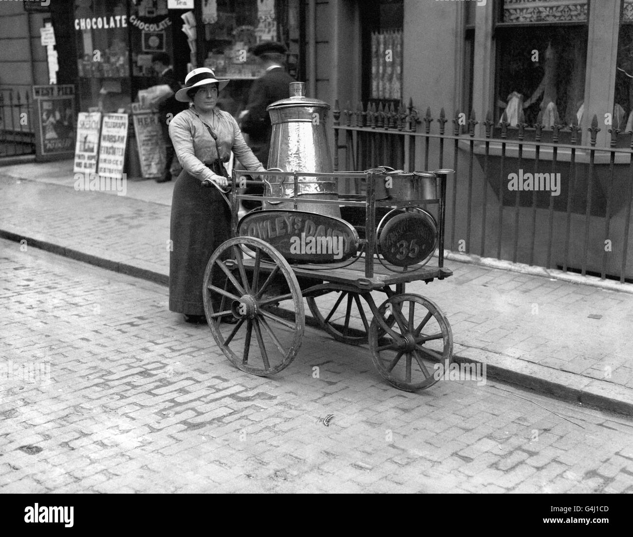 World War One - UK & Commonwealth - The Home Front - 1915 Stock Photo ...