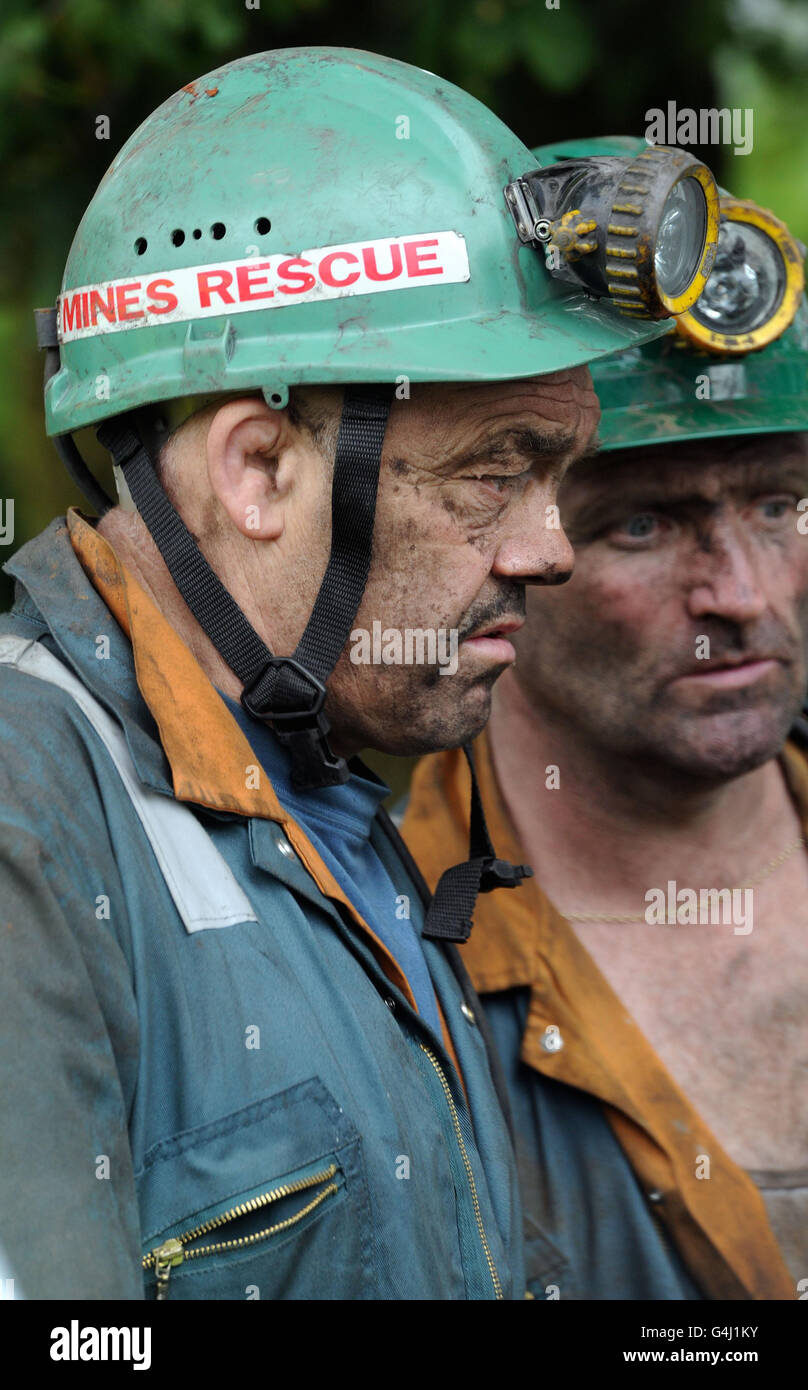 Gleision Colliery accident Stock Photo - Alamy
