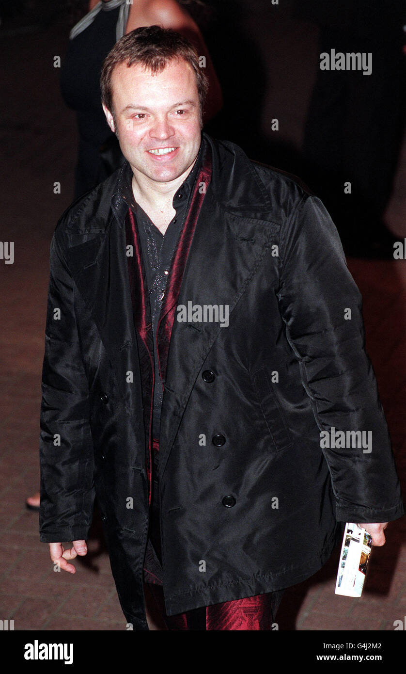 Comedian television presenter graham norton arrives brit awards hi-res ...