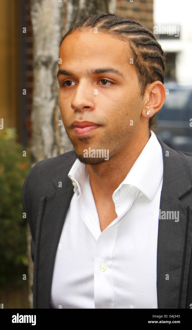 Brazilian-born rapper, Yuri Santos, 22, who uses the stage name, Aggro Santos, at Chichester ...