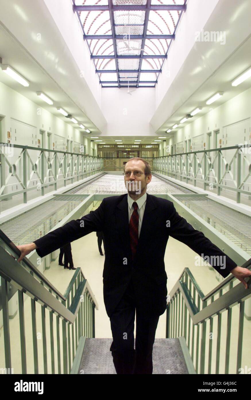 Surveys the new nine million pound extension to maghaberry prison hi ...