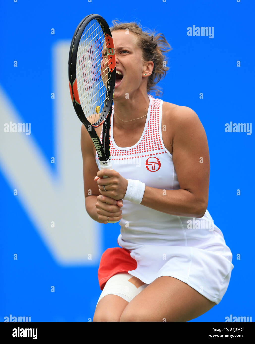 Czech Republic's Barbora Strycova during day six of the 2016 AEGON ...