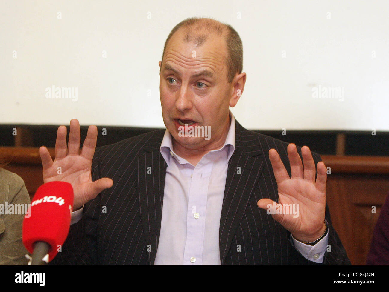 Enda Heneghan who's brother Fintan was killed by a landmine in Lebanon ...