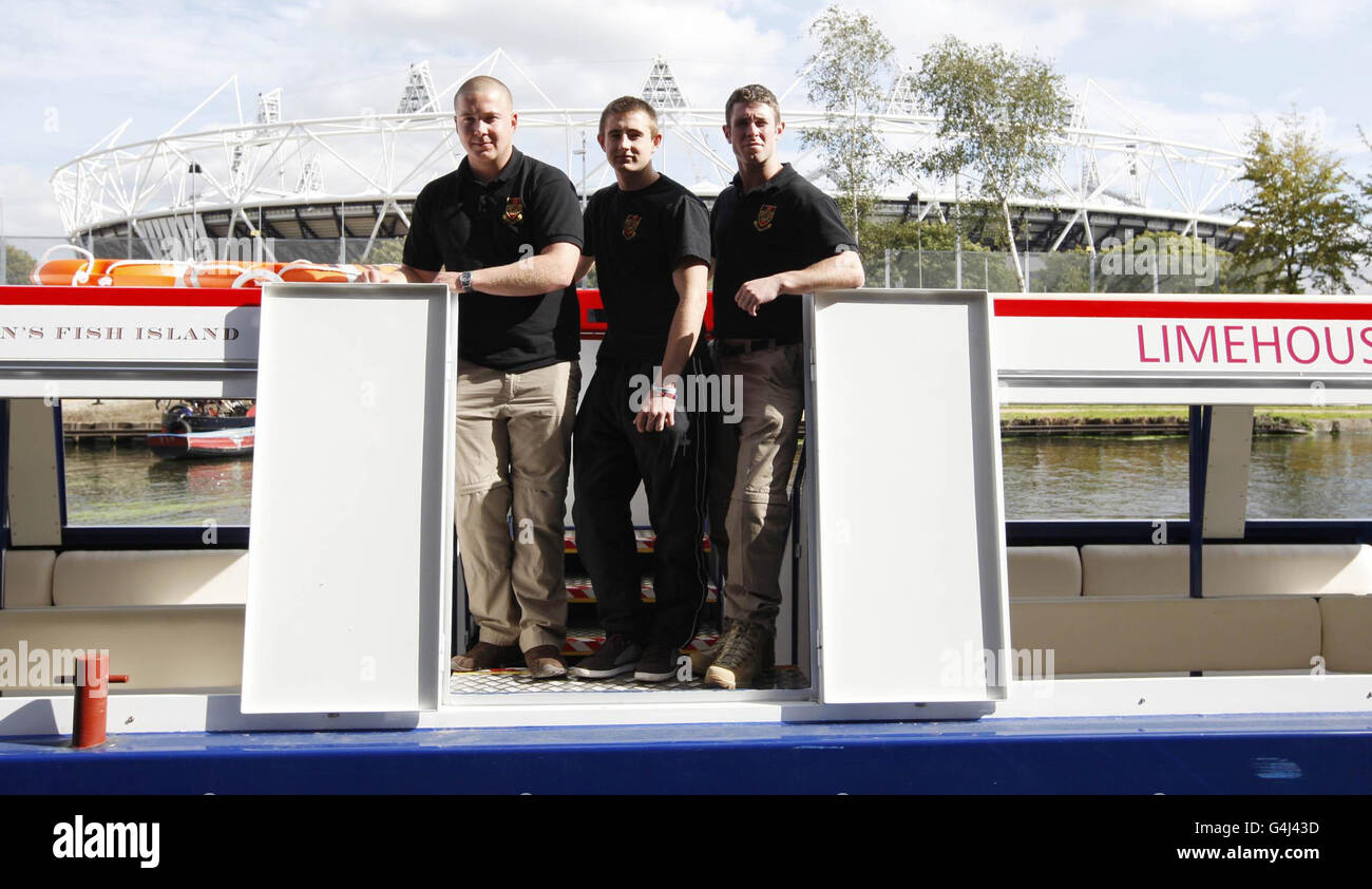 Ol;ympic boats operated by injured marines unveiled Water chariots will ...