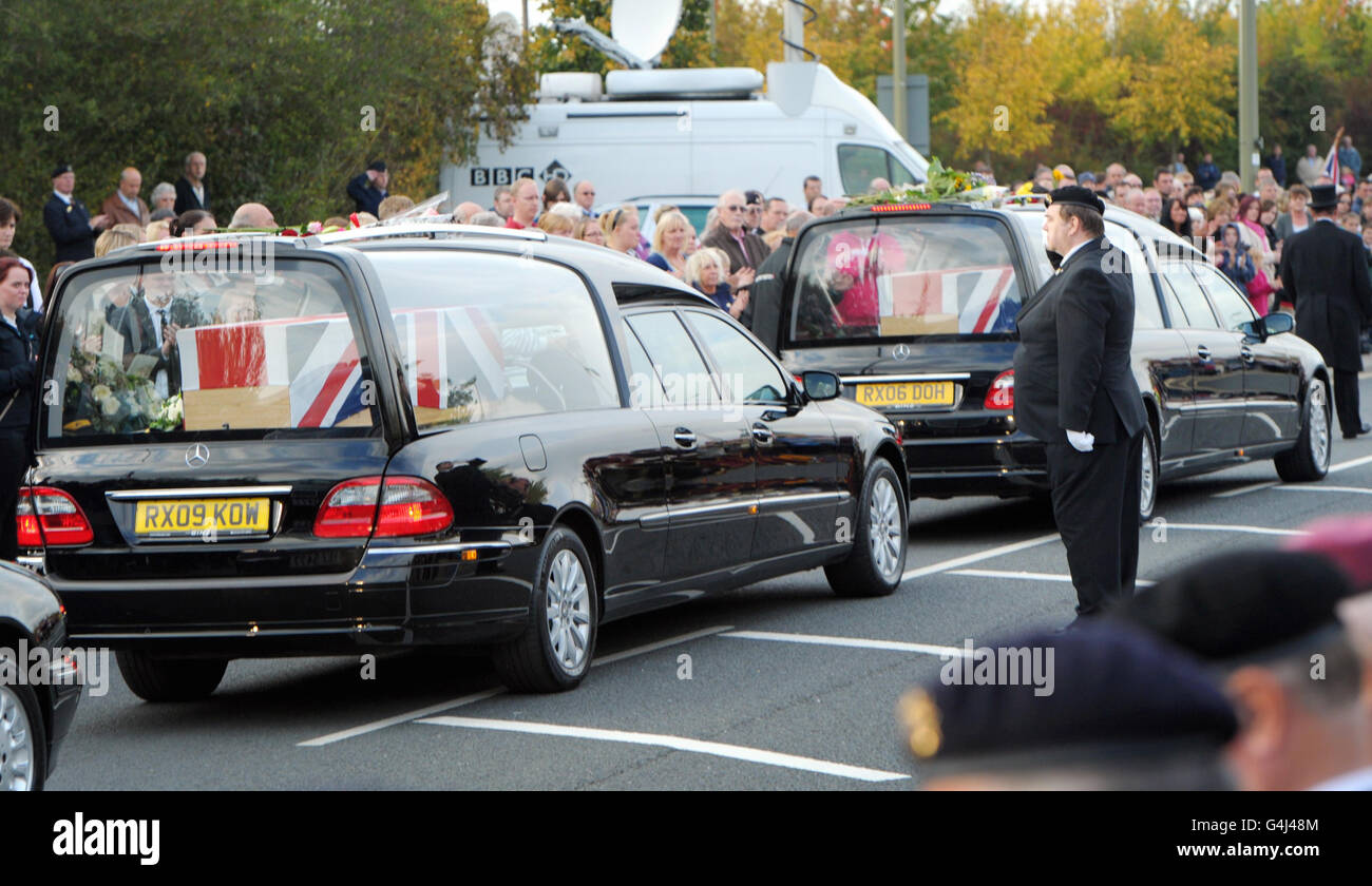 The repatriation of right marine david fairbrother hi-res stock ...
