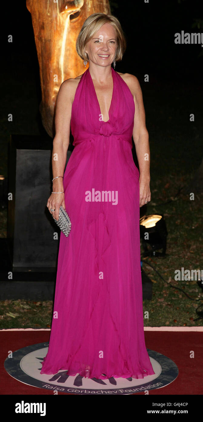 Mariella Frostrup arriving for the annual Raisa Gorbachev Foundation ...