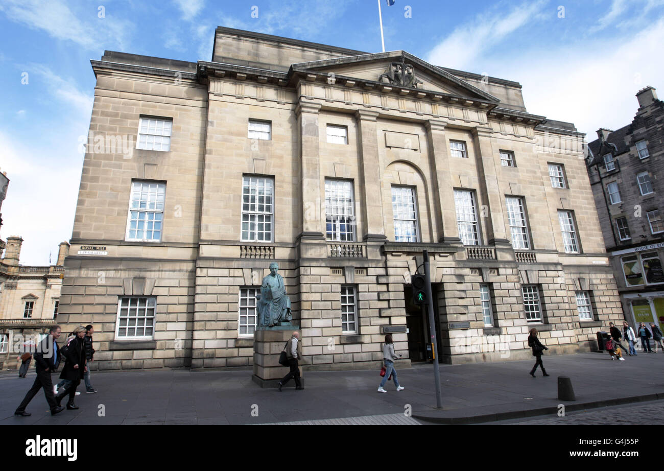 Edinburgh High Court - Scotland Stock Photo - Alamy
