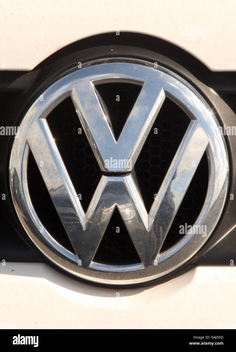 Car Badges. A VW logo Stock Photo - Alamy