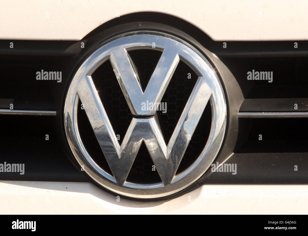 Car Badges. A VW logo Stock Photo - Alamy