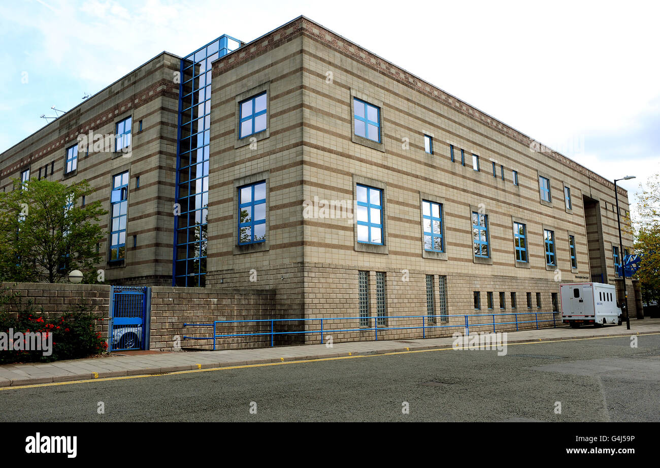 A general view of wolverhampton crown court in wolverhampton hi-res ...