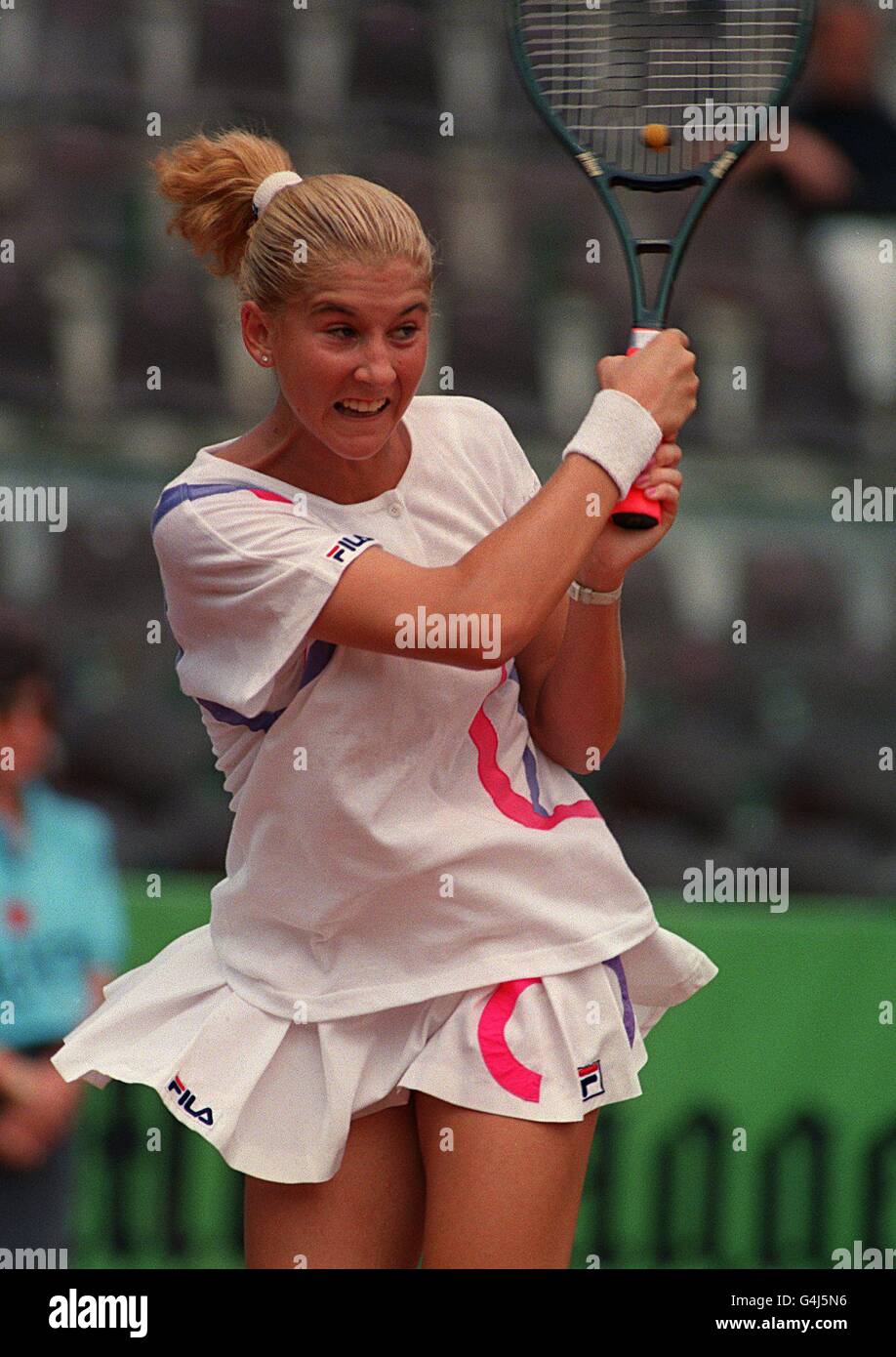 TENNIS LADIES ITALIAN OPEN ROME Stock Photo - Alamy