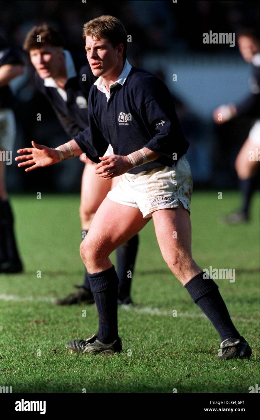 Craig chalmers rugby hi-res stock photography and images - Alamy