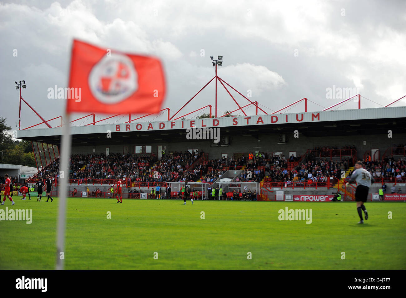 Broadfield stadium stands hi-res stock photography and images - Alamy