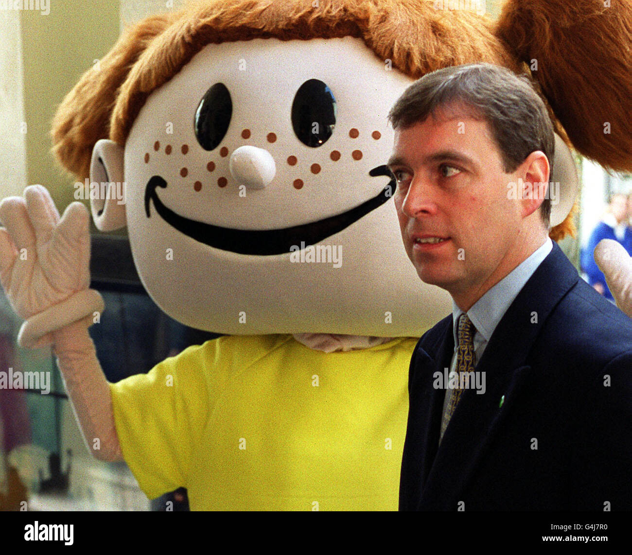 HRH Prince Andrew The Duke of York arrives at the Theatre Royal in ...