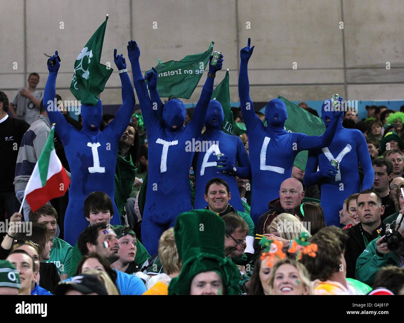 Rugby World Cup 2011 Fans High Resolution Stock Photography and Images ...