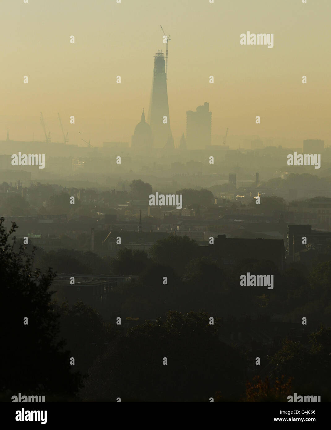 Parliament hill london in autumn hi-res stock photography and images ...