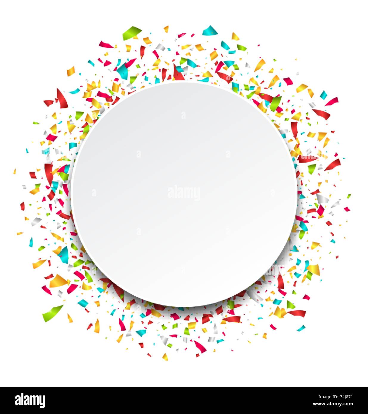 Colorful confetti tinsel explosion hi-res stock photography and images ...