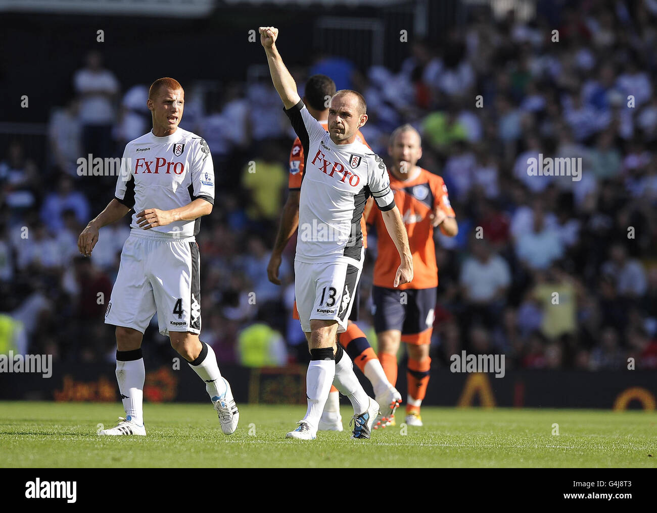 Fulhams danny murphy centre hi-res stock photography and images - Alamy