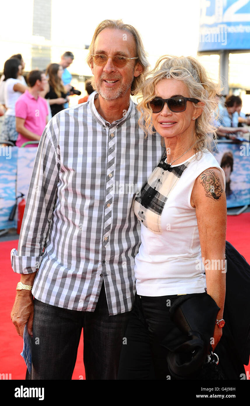 Mike Rutherford arrives at the screening of George Harrison: Living In ...