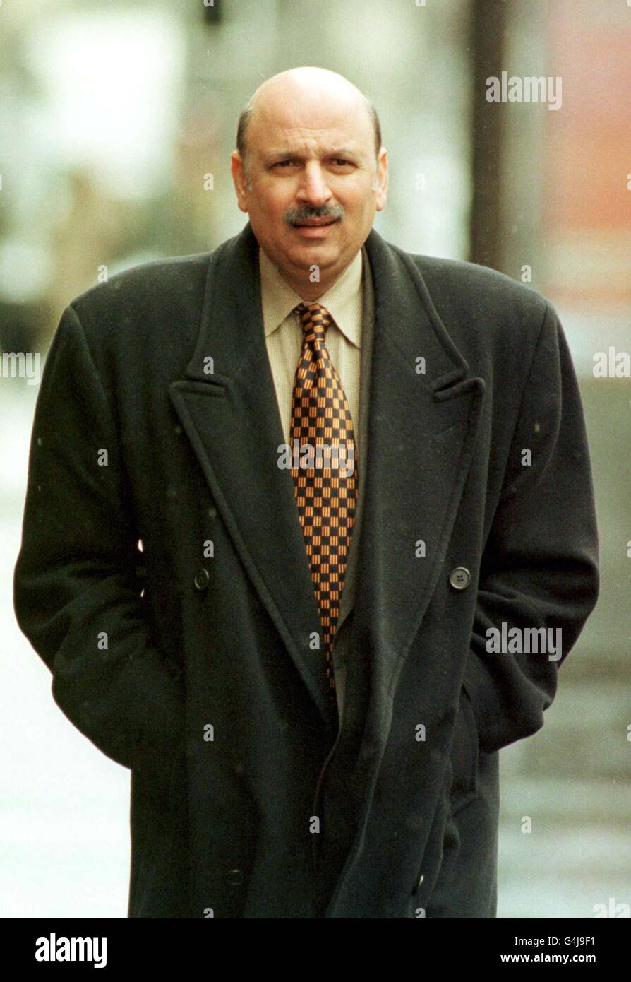 Suspended Labour MP Mohammad Sarwar from Glasgow arrives at Edinburgh ...