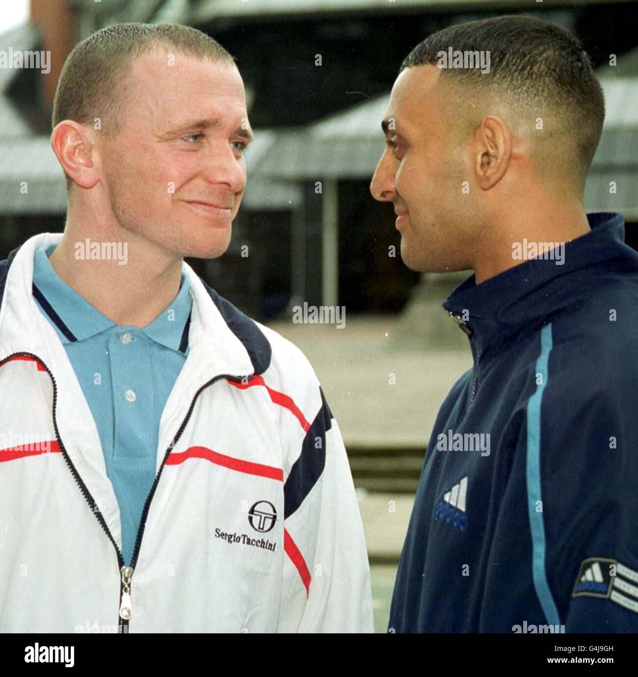 Wbo Featherweight Champion Prince Naseem Hamed High Resolution Stock ...