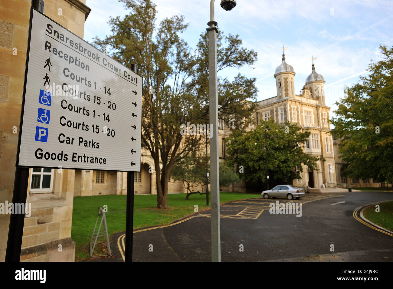 A general view of the main entrance to Snaresbrook Crown Court in ...