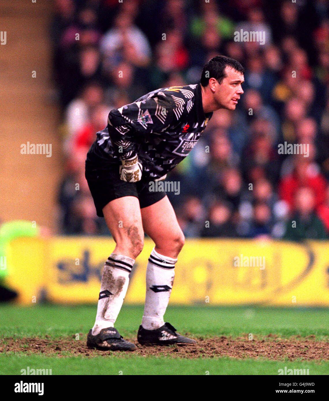 Wimbledon goalkeeper Neil Sullivan during their premiership match ...