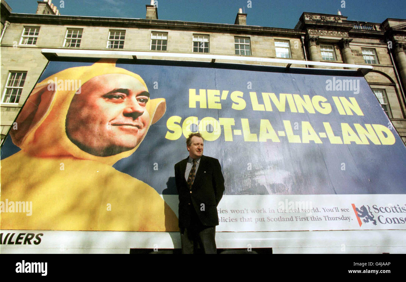 POLITICS Scotland/Tory poster Stock Photo - Alamy