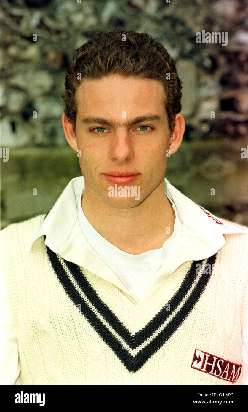 Ben Hutton, member of the Middlesex County Cricket Club squad Stock ...