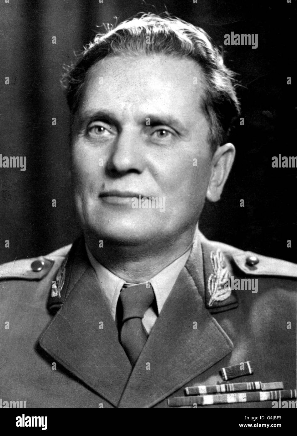 Marshal Tito Black and White Stock Photos & Images - Alamy