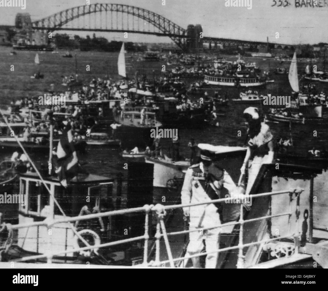 Royalty - Queen Elizabeth II Commonwealth Tour - Australia Stock Photo ...