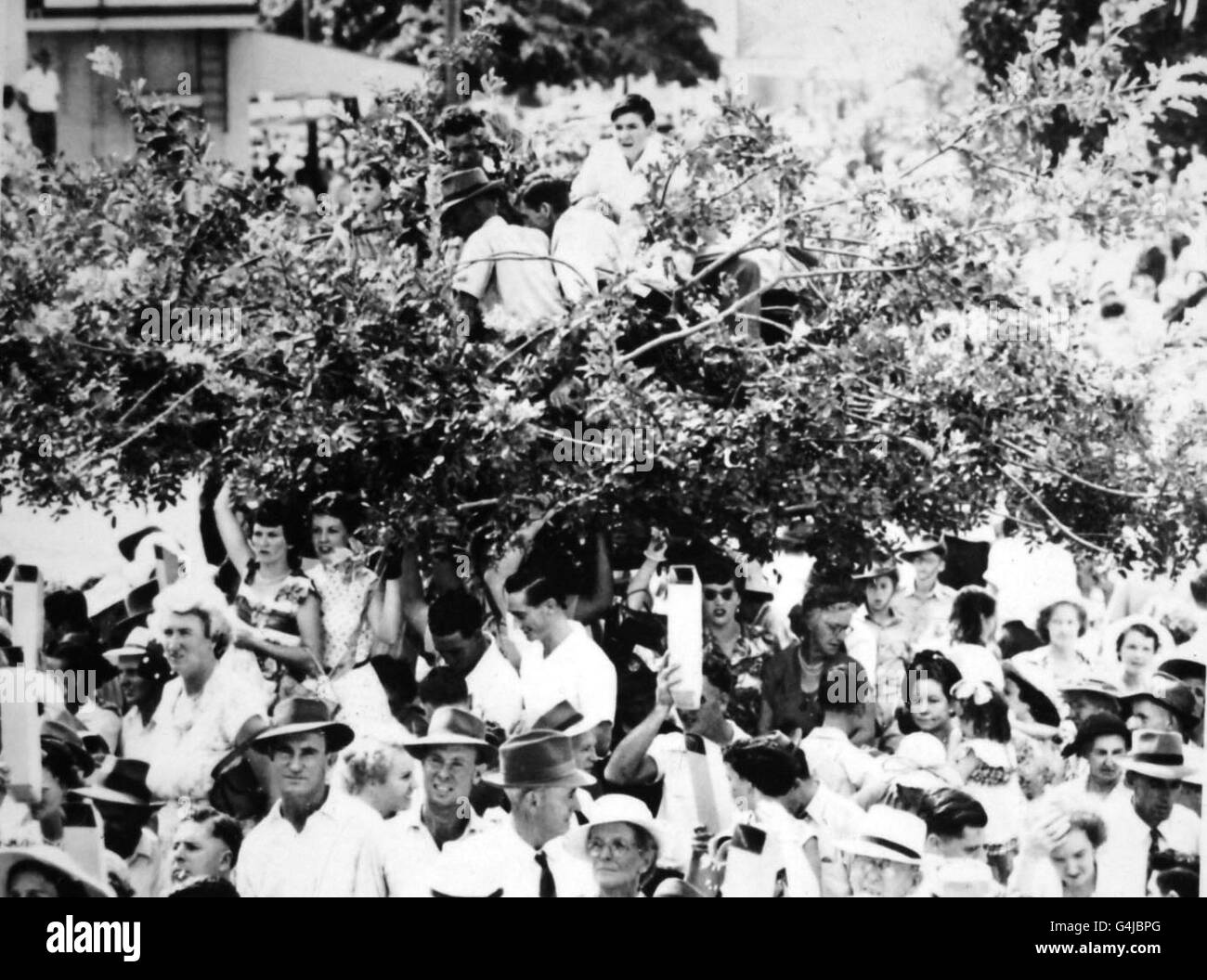 Royalty - Queen Elizabeth II Commonwealth Tour - Australia Stock Photo ...