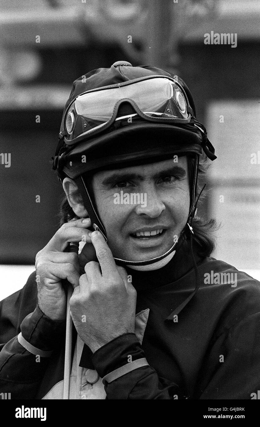 Racing in the eighties Black and White Stock Photos & Images - Alamy