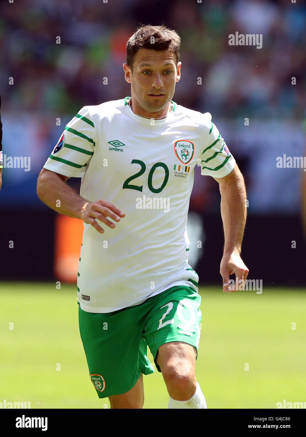 Republic of Ireland's Wes Hoolahan during the UEFA Euro 2016, Group E ...