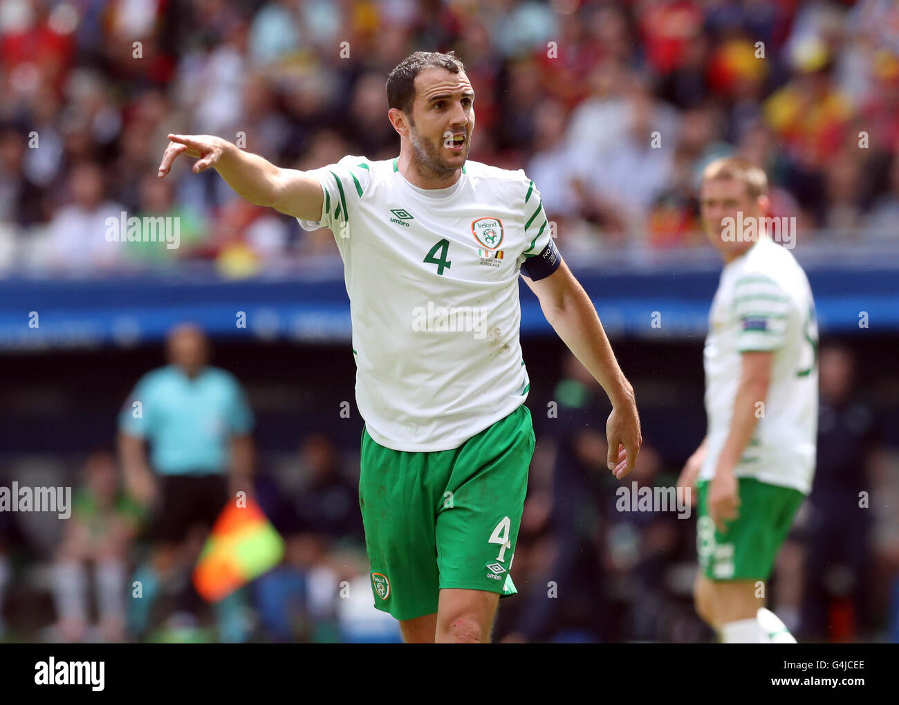 Republic of Ireland's John O'Shea during the UEFA Euro 2016, Group E ...