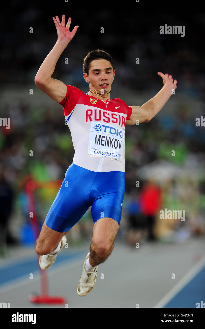 Aleksandr menkov long jump hi-res stock photography and images - Alamy