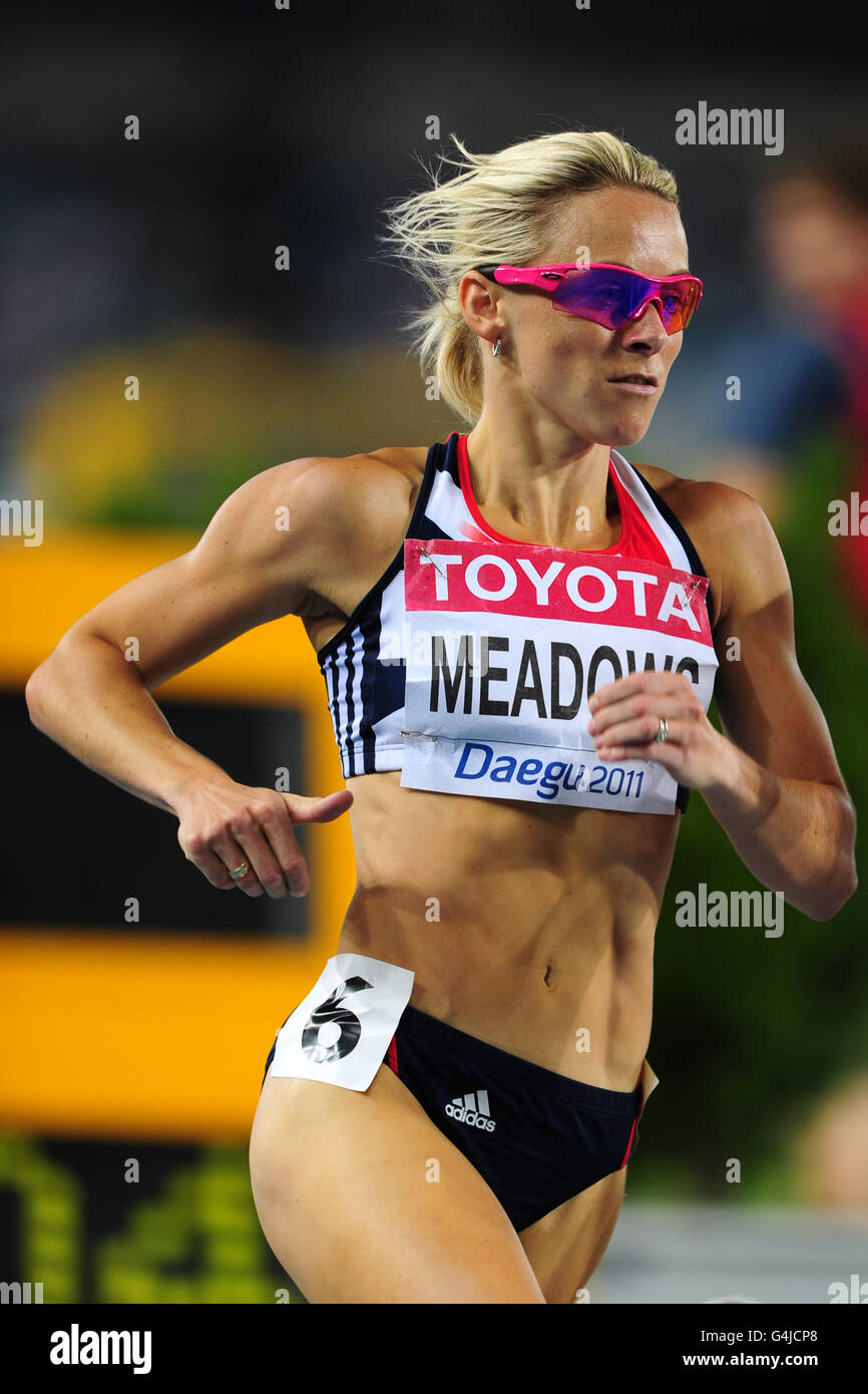 Great Britain's Jennifer Meadows during the Women's 800m Semi Final ...
