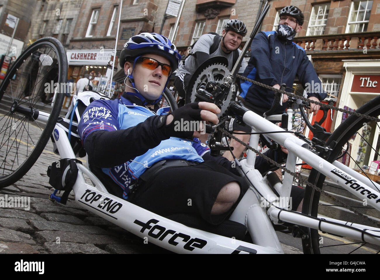 Rifleman Michael Swain (left) and Rifleman Paul Jacobs (2nd left) both ...