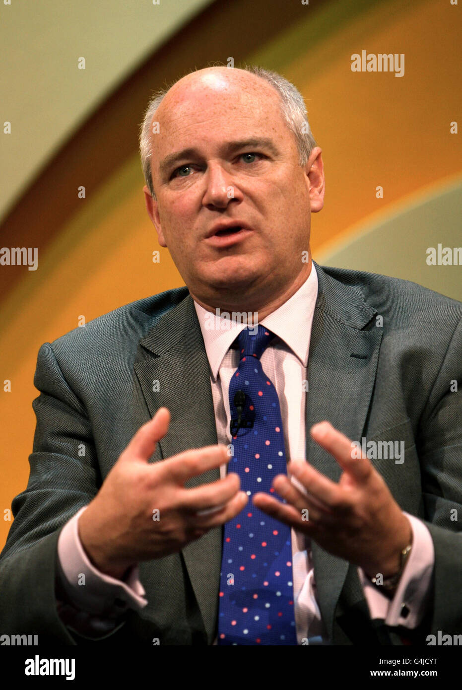 Nick Harvey MP, Minister of State for the Armed Forces, during this ...