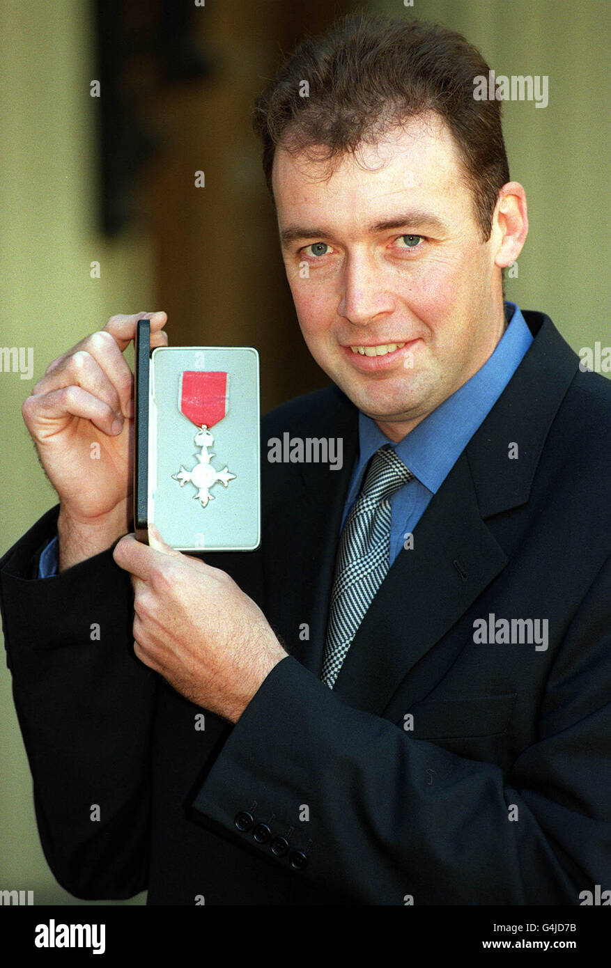 Royal Investiture/Fraser 2. England and Middlesex cricketer Angus ...