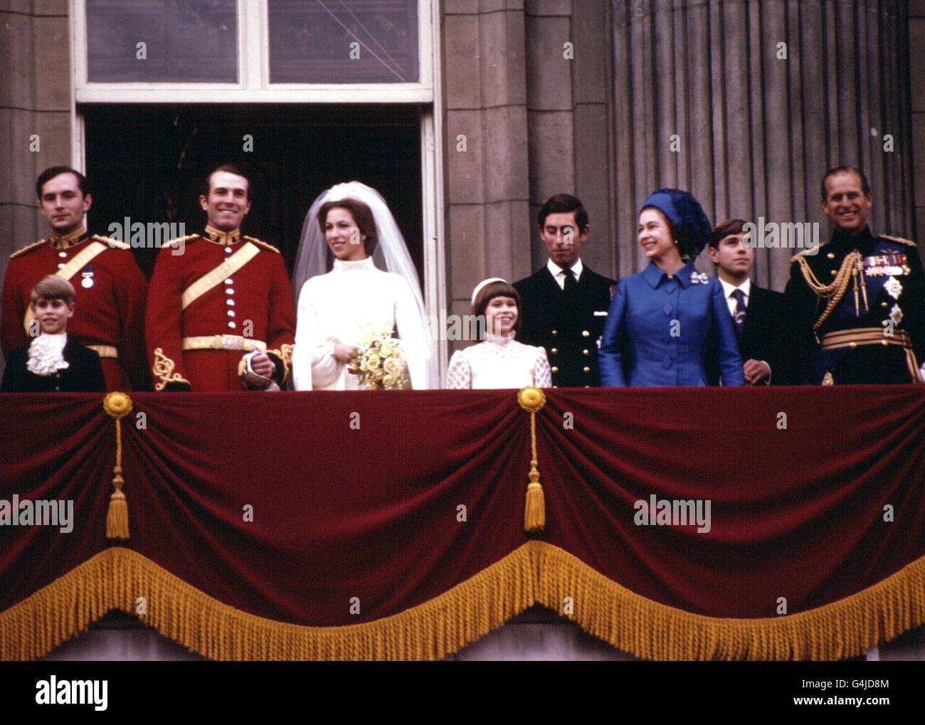 Royalty - Princess Anne and Captain Mark Phillips Wedding - London ...