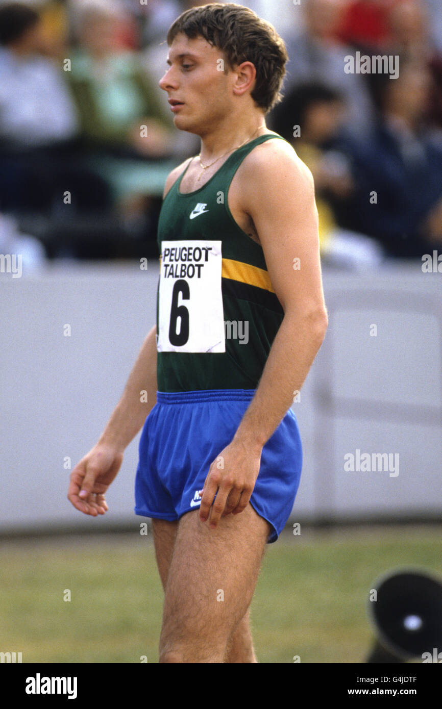 Athletics - Todd Bennett Stock Photo - Alamy